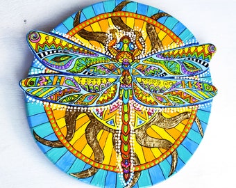 Polymer Clay Dragonfly - Etsy