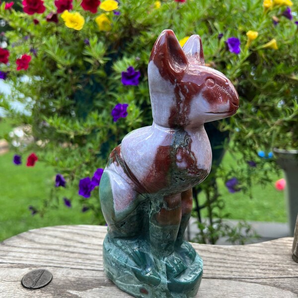 Tall Cat Statue - Etsy