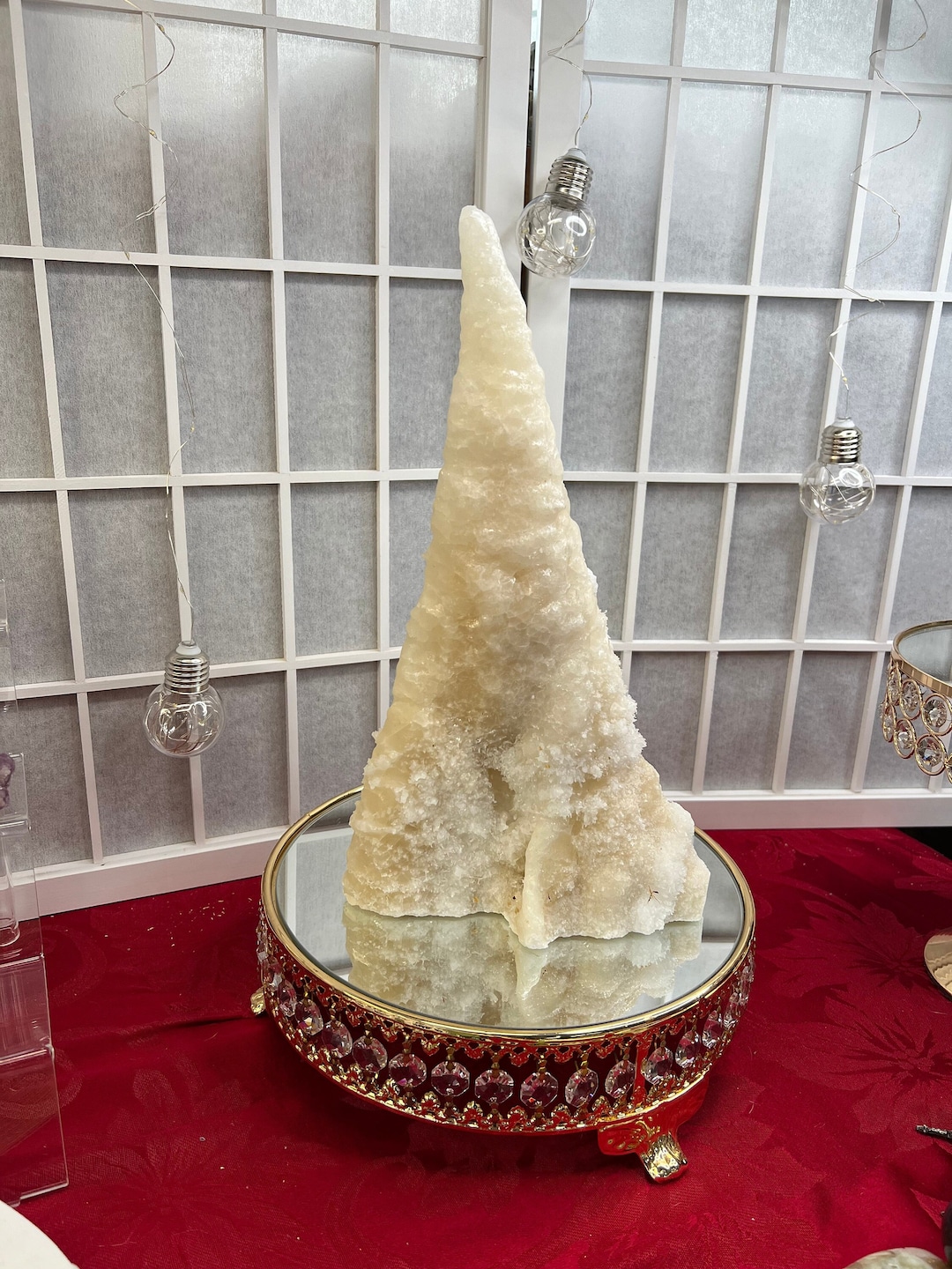 Rare Calcite Stalactite From Yunnan China - Huge 7lb Genuine Calcite ...