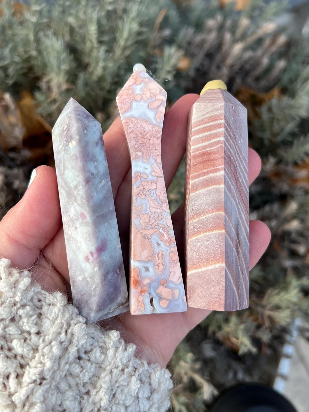 Crystal Tower Bundle / Bundle of Three Towers / Crystal Tower Set ...