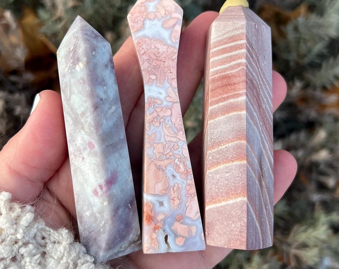 Crystal Tower Bundle / Bundle of Three Towers / Crystal Tower Set ...