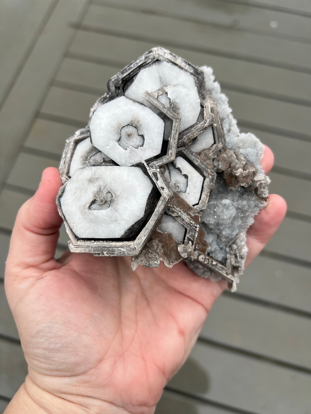 Rare Calcite Crystal Specimen- Unique Calcite Crystal - Devil Eye ...