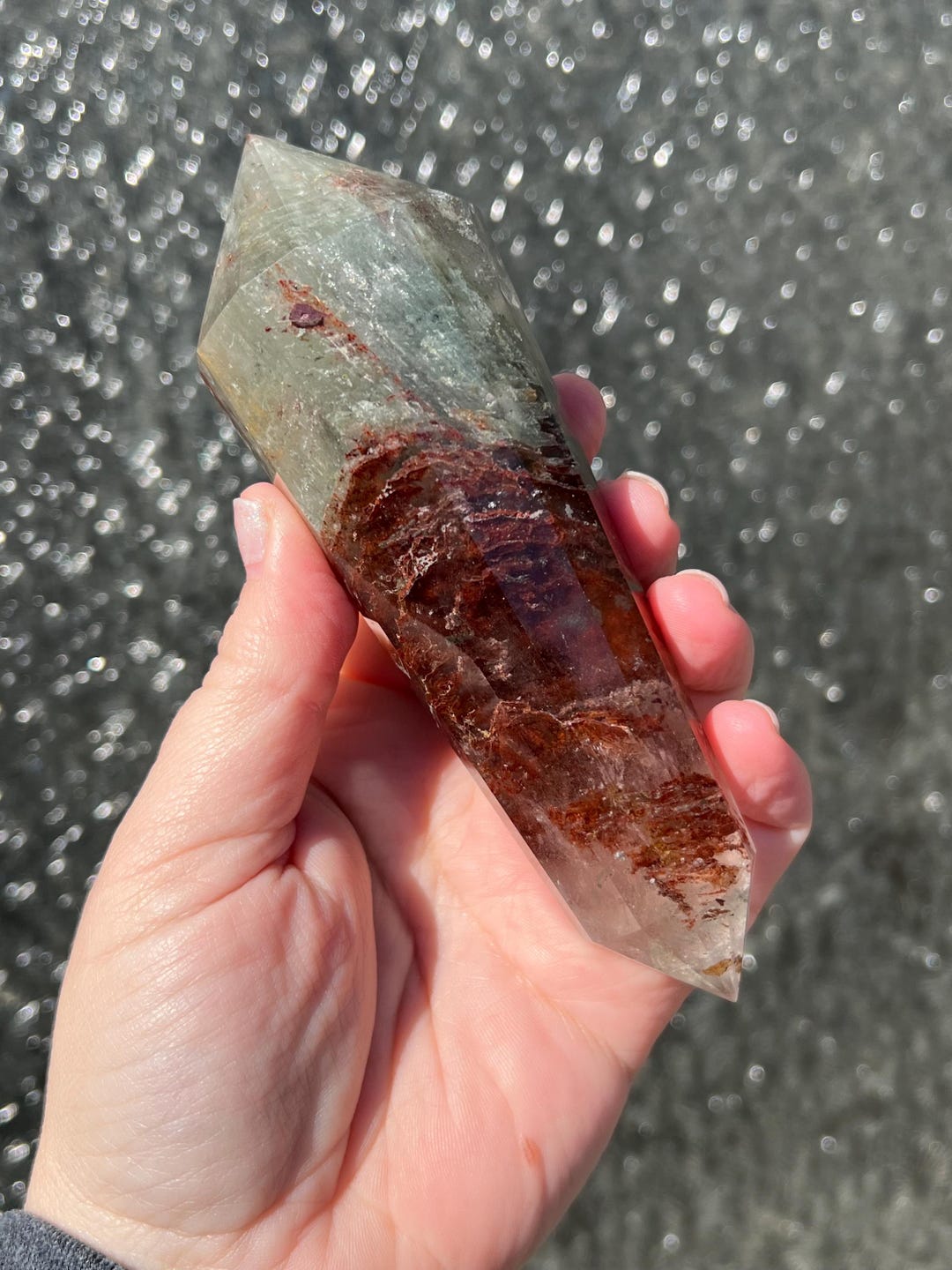Garden Quartz Vogel / Crystal Vogel / Scenic Quartz Crystal Wand ...