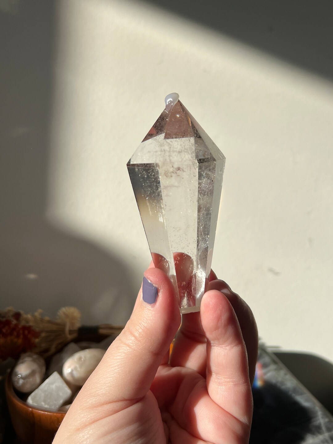 Clear Quartz Point Quartz Crystal Point Quartz Cupcake - Etsy