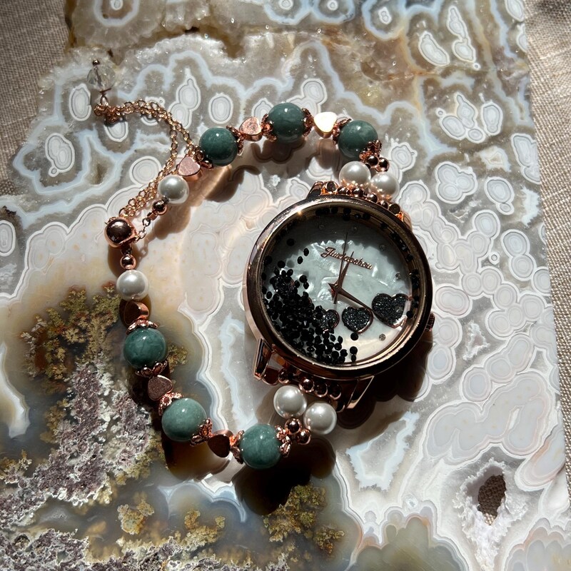 Gemstone Watch - Etsy