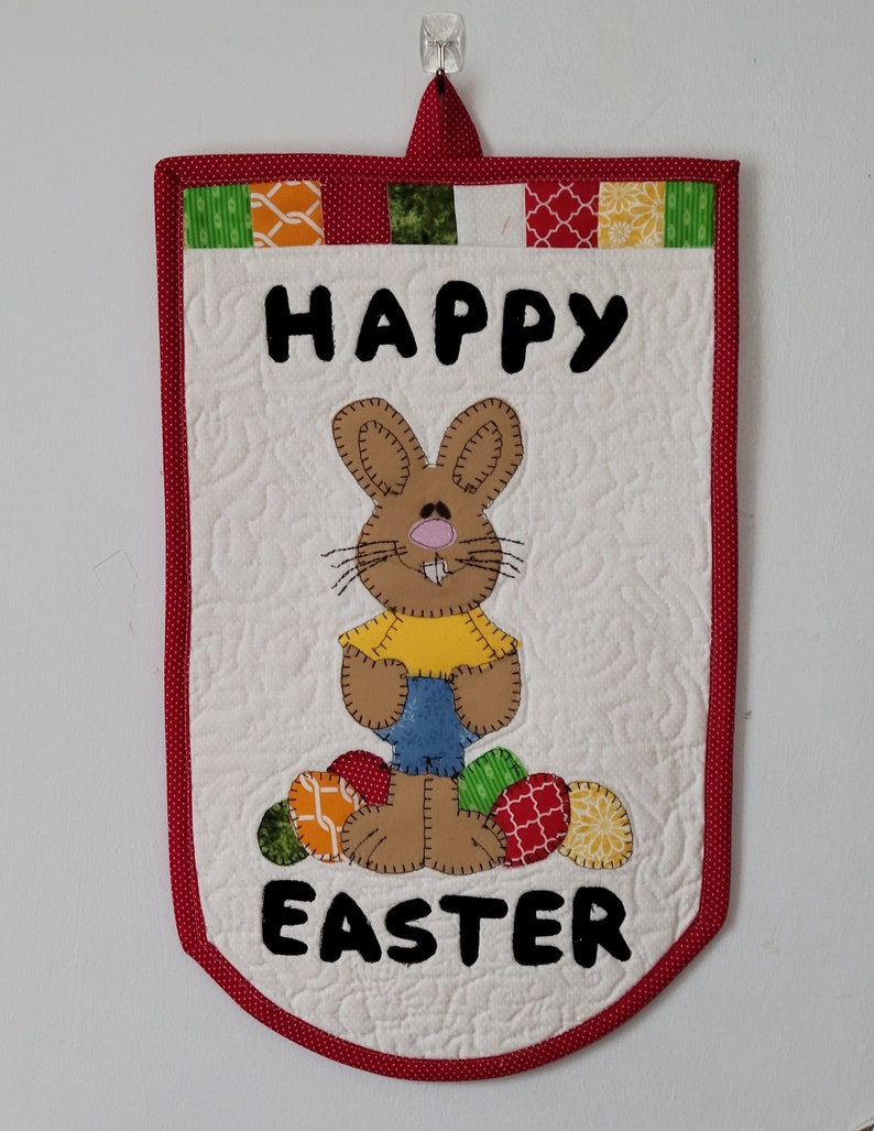 Quilted Easter Wall Hanging - Etsy