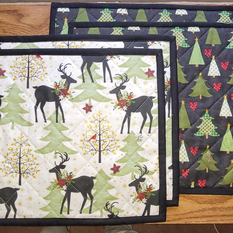 Winter Placemats - Etsy