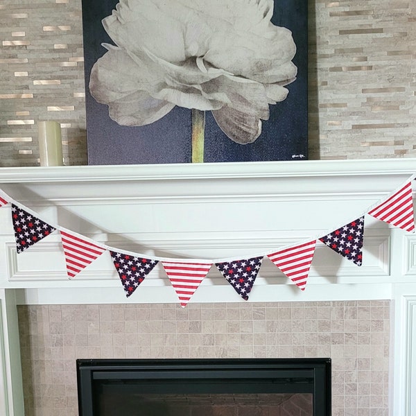 Patriotic Bunting - Etsy