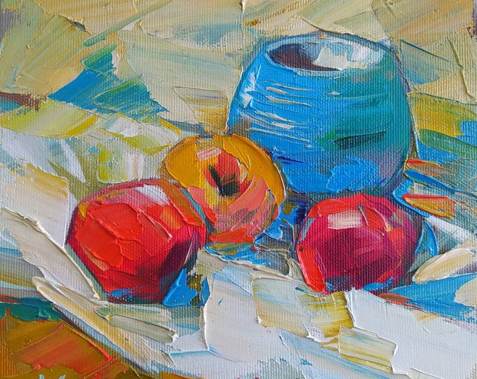Still Life Painting. Original Still Life Painting. Fruit - Etsy
