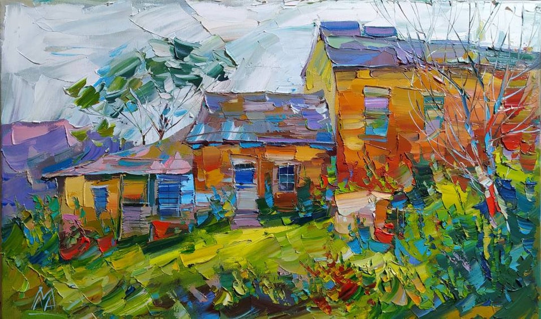 Ukraine Oil Painting Ukrainian Paintings Ukrainian Oil - Etsy