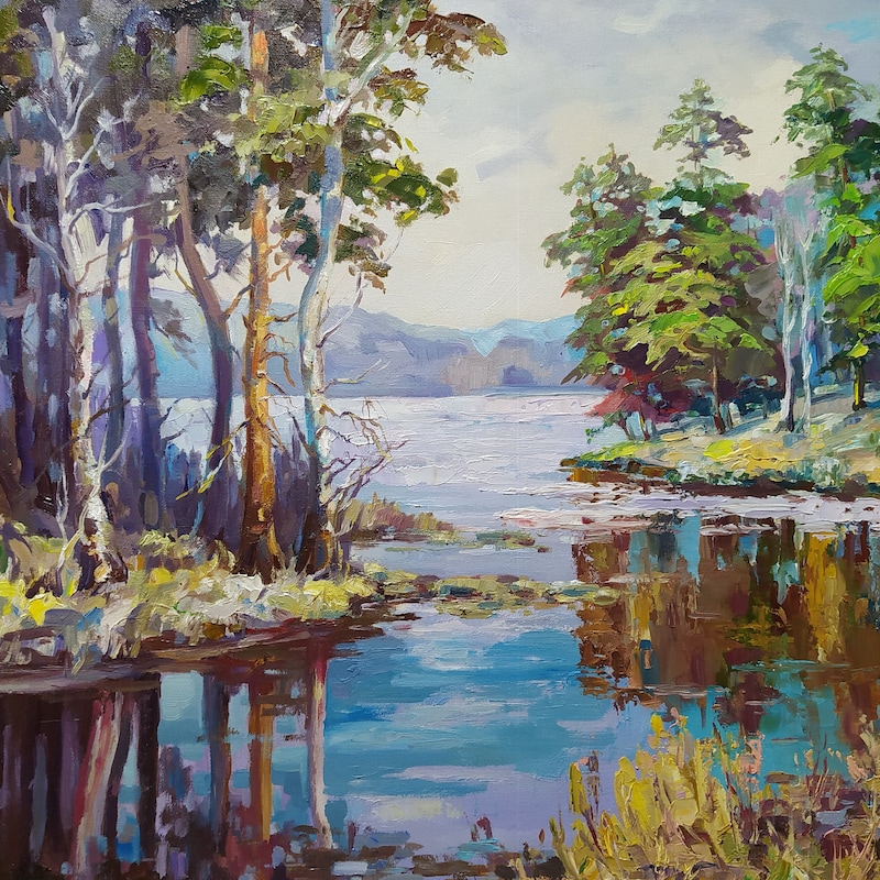 Landscape Oil - Etsy