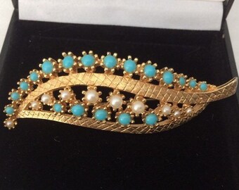 Trifari Turquoise | Etsy