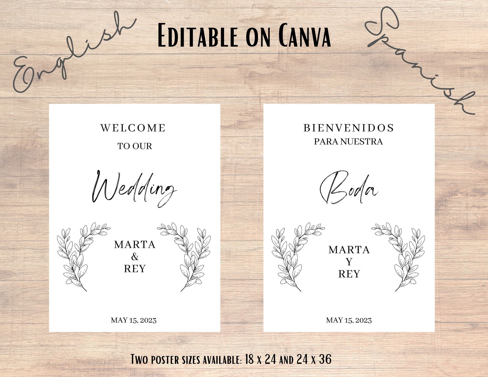 Wedding Poster, Wedding Poster Board, Wedding Poster Sign, Wedding ...