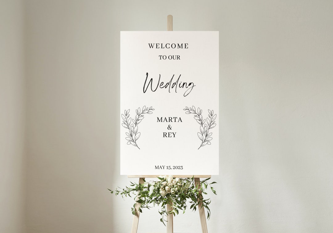 Wedding Poster, Wedding Poster Board, Wedding Poster Sign, Wedding ...