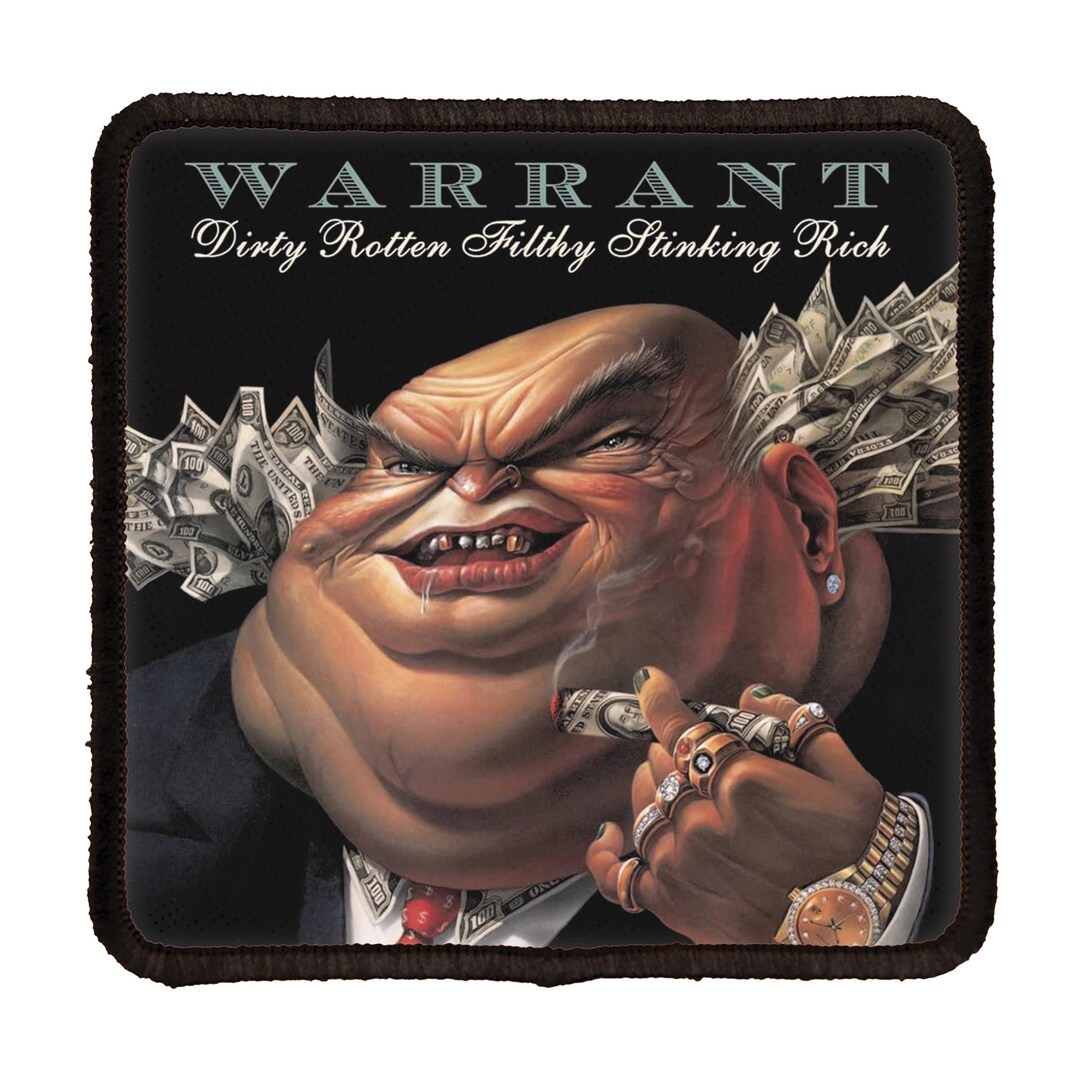 Dirty Rotten Filthy Stinking Rich Color 3 Inch Tribute Patch - Etsy
