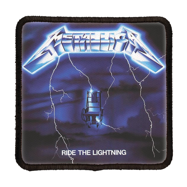 Ride the Lightning 3 Inch Full Color Tribute Patch - Etsy