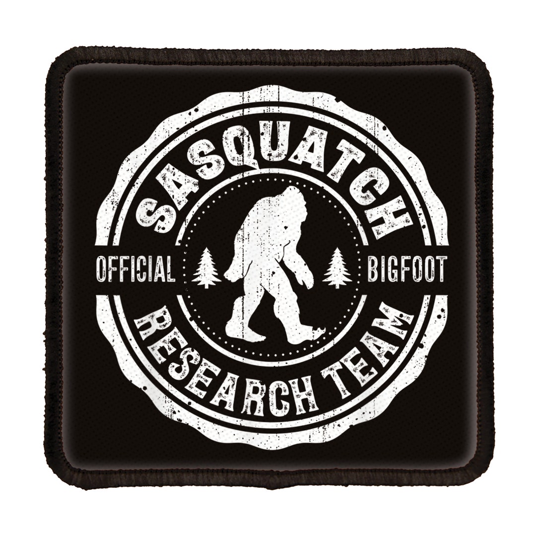 Sasquatch Research Team 3 Inch Full Color Tribute Patch - Etsy