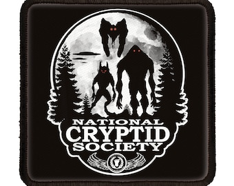 Cryptid Hunter Patch - Etsy