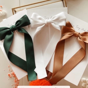 Long Tail Bow, Longtail Ribbon Bow, Mate Ribbon Bow - Etsy