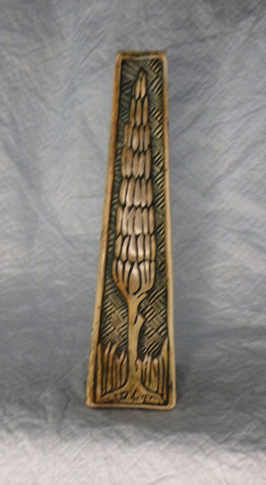 Roseville Frederick Rhead Della Robbia Vase With Cypress Trees ...