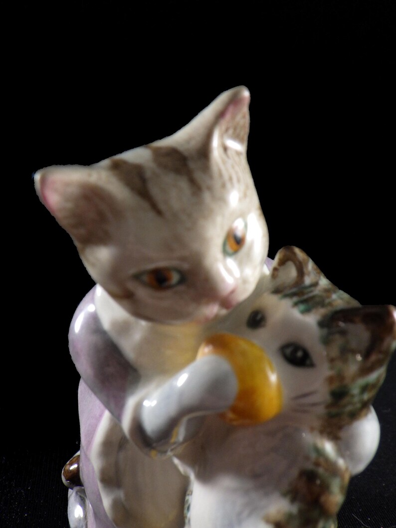 Beatrix Potter's Tabitha Twitchit & Miss Moppet Figurine Beswick Bp3b ...
