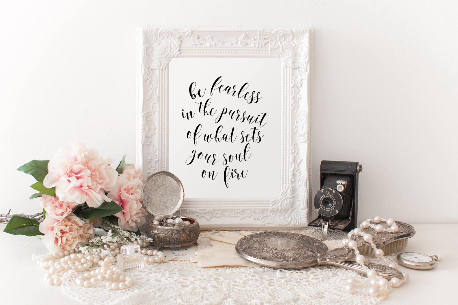 Be Fearless Print, Instant Download - Etsy