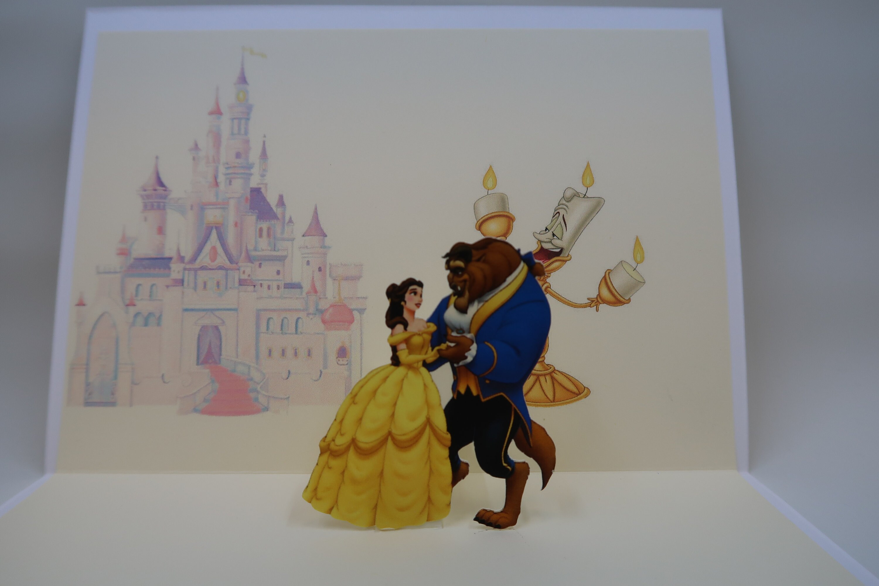 Beauty and the Beast Beauty and the Beast Birthday Card - Etsy