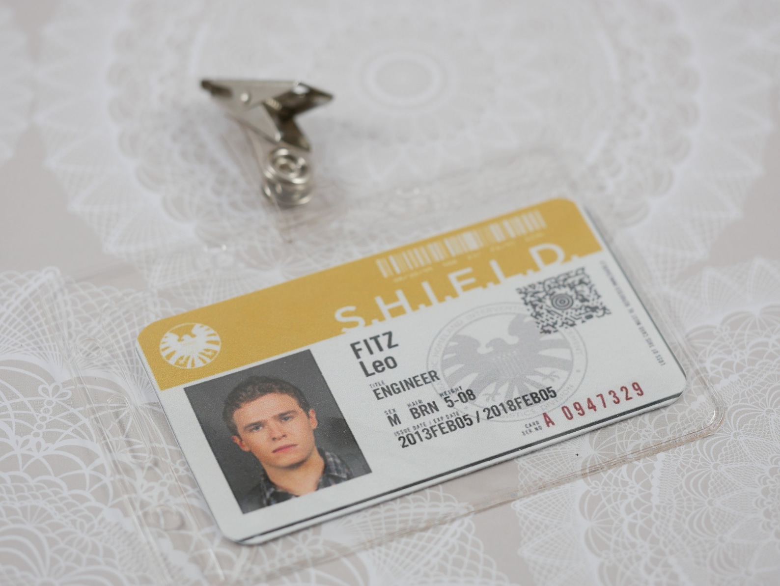 Agents Of Shield ID Badge Marvel ID BadgesCustom ID Card | Etsy