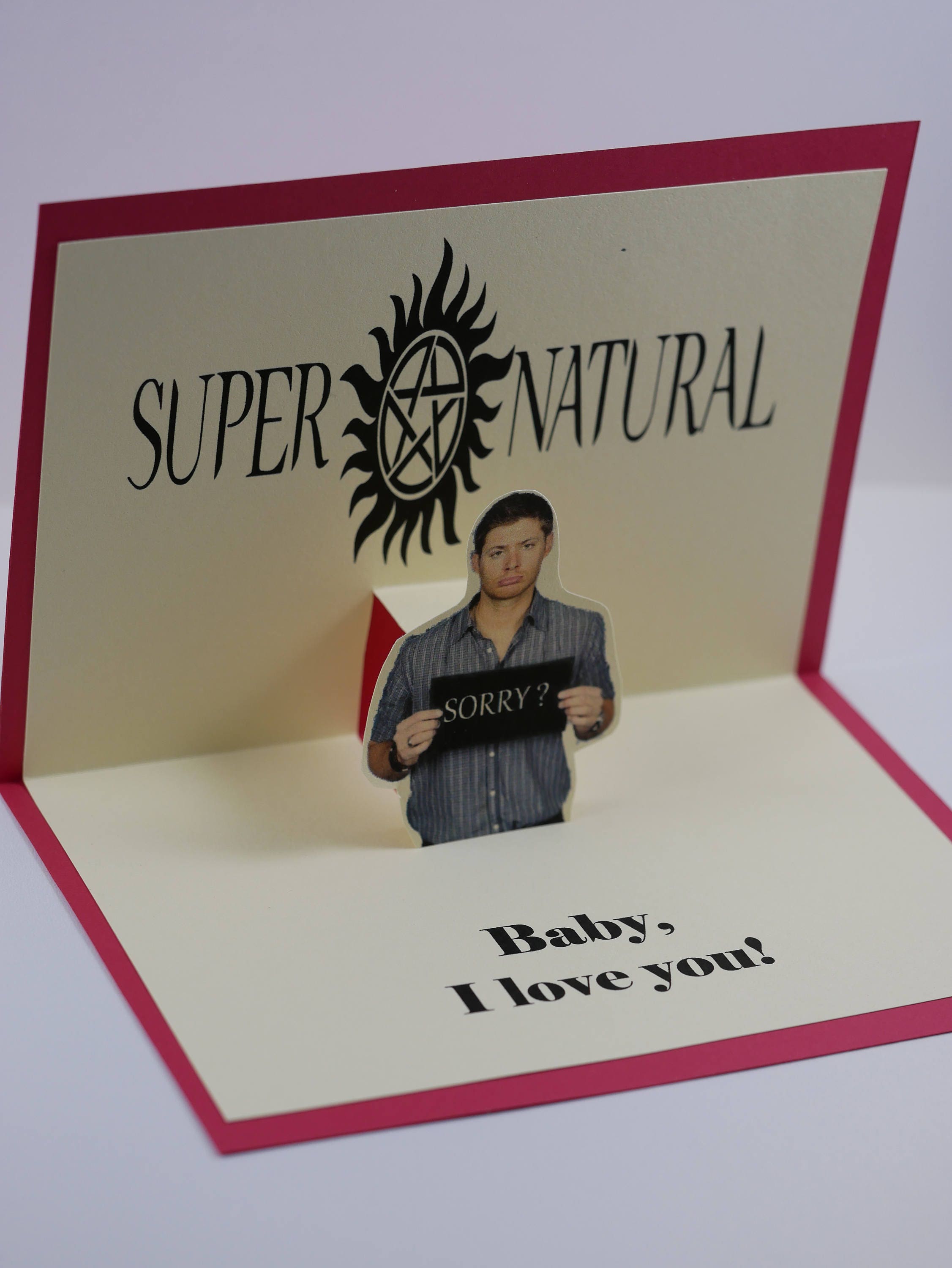 Supernatural Valentines Day Cards