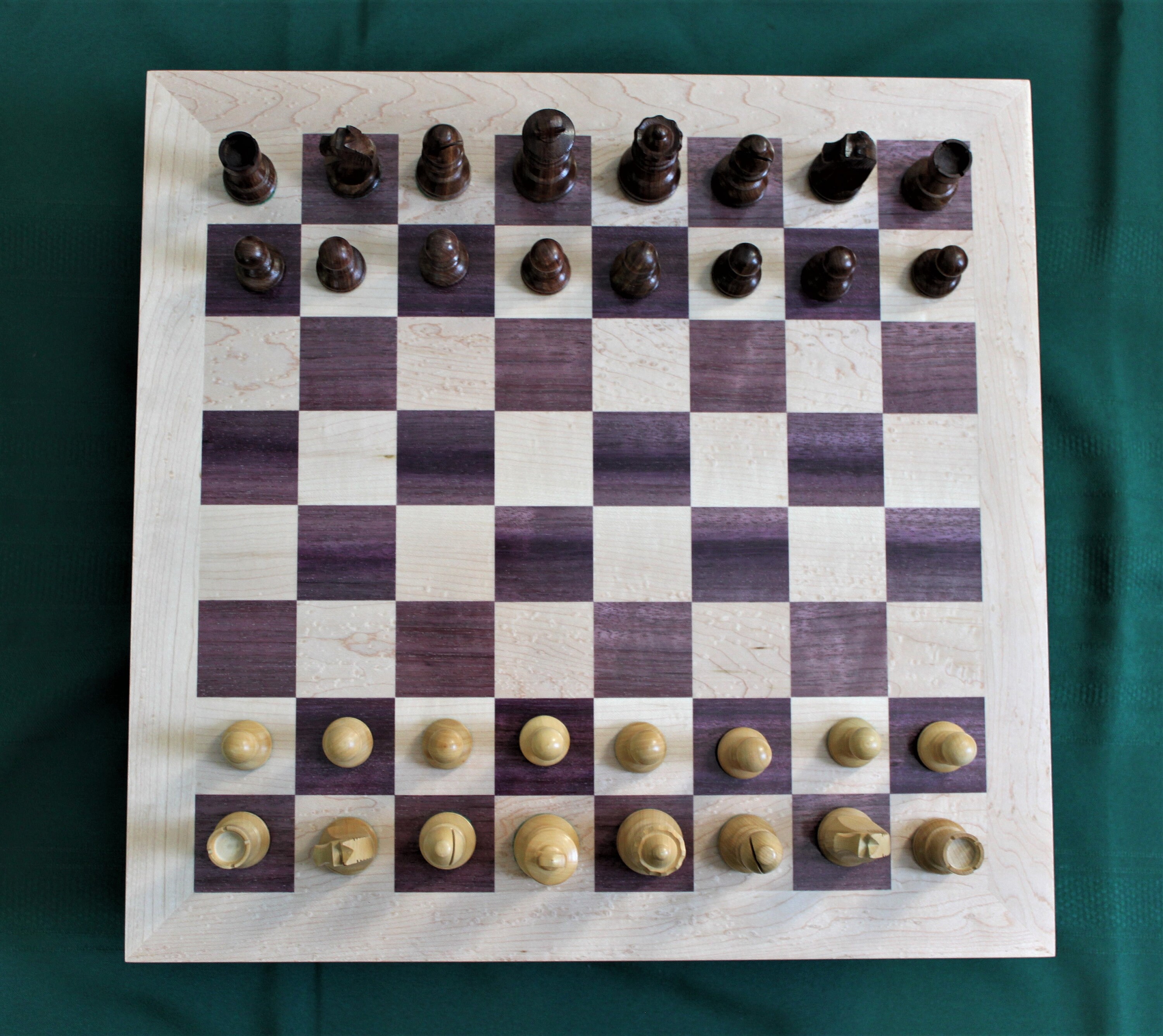 Chess & Checker Board With Storage - Etsy