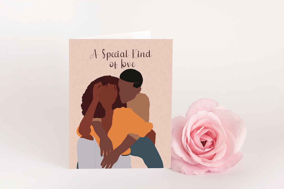 Black Love | Valentines Day | Couples | African American Greeting Card ...