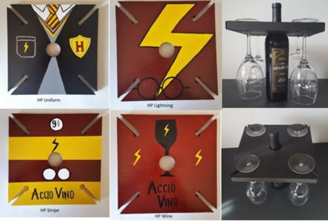 Harry Potter Wine Rack - Etsy