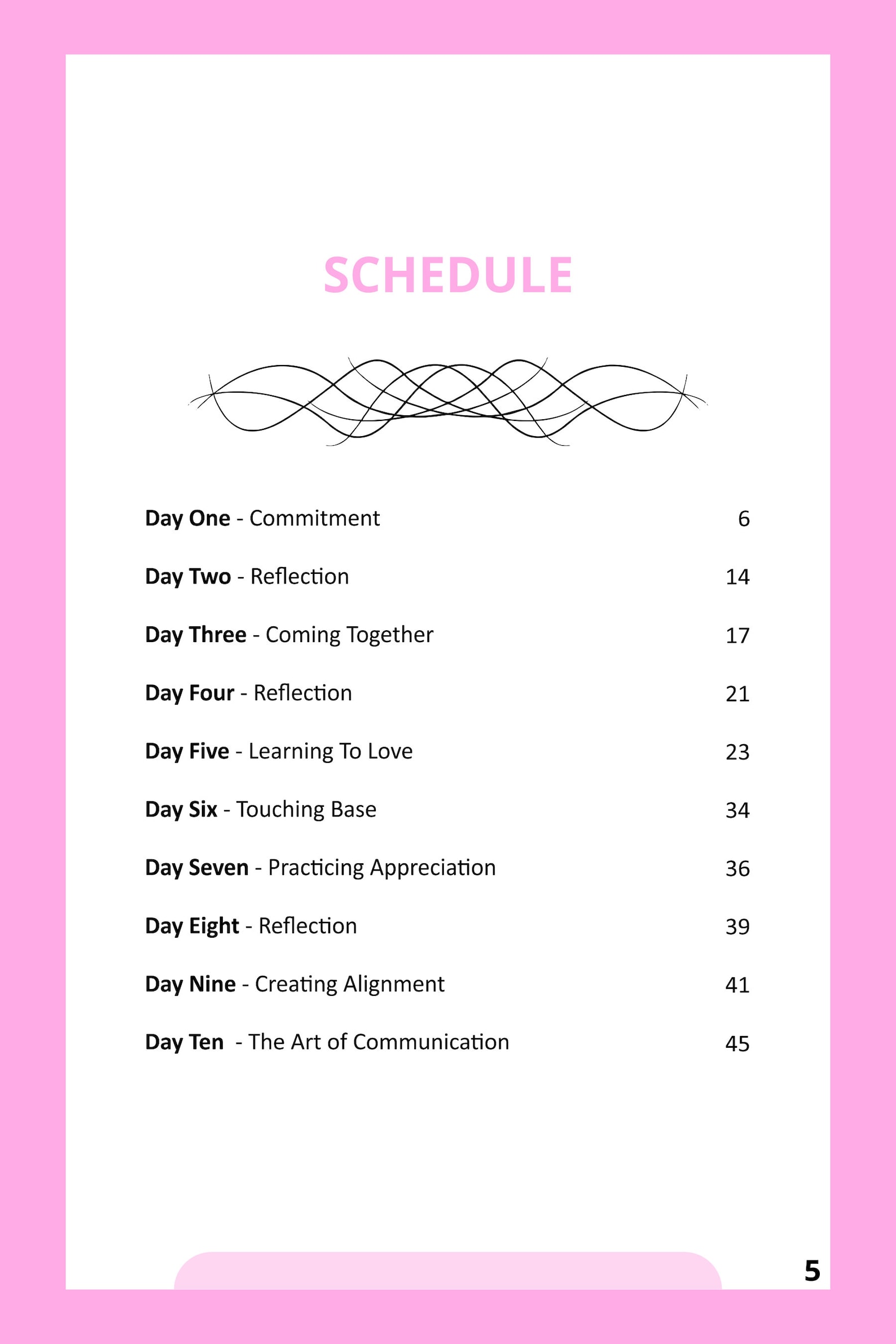 Pre-marital Counseling Printable Workbook: 10 Days of Relationship ...