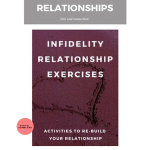Infidelity Relationship Exercises: Affair Recovery Workbook Helping ...