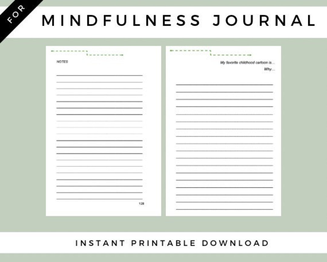 Mental Health Therapy Journal: Printable Personal Journal for ...