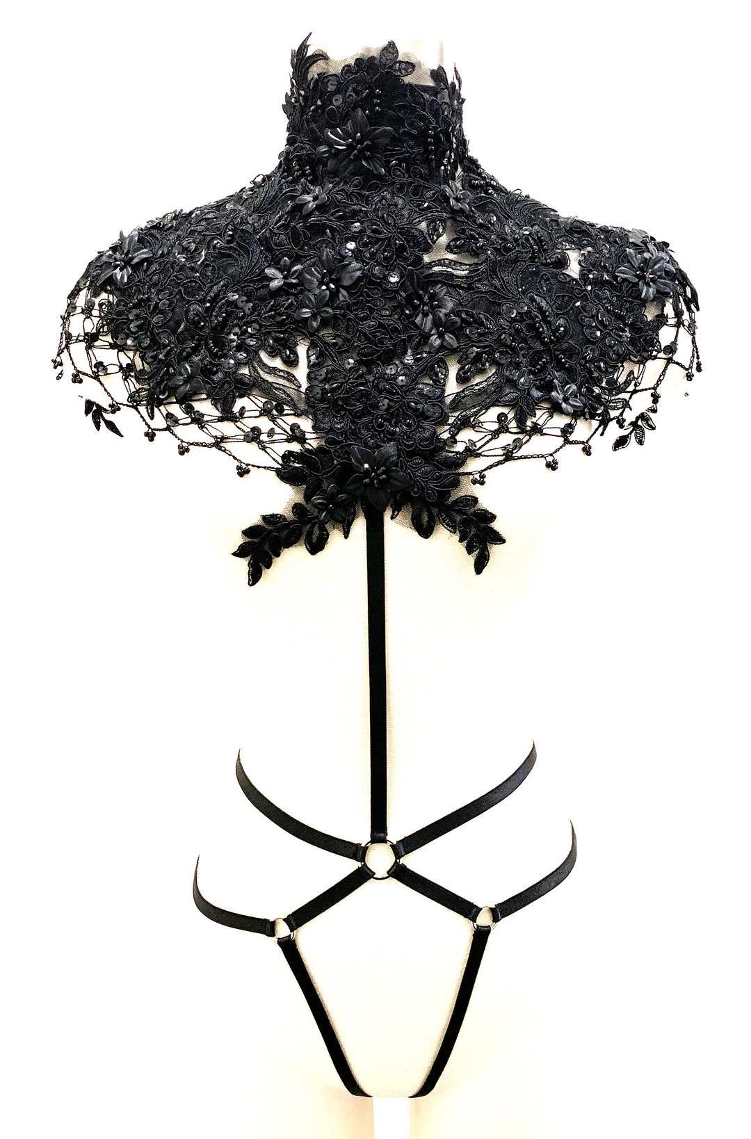 The Black Mass Harness - Etsy