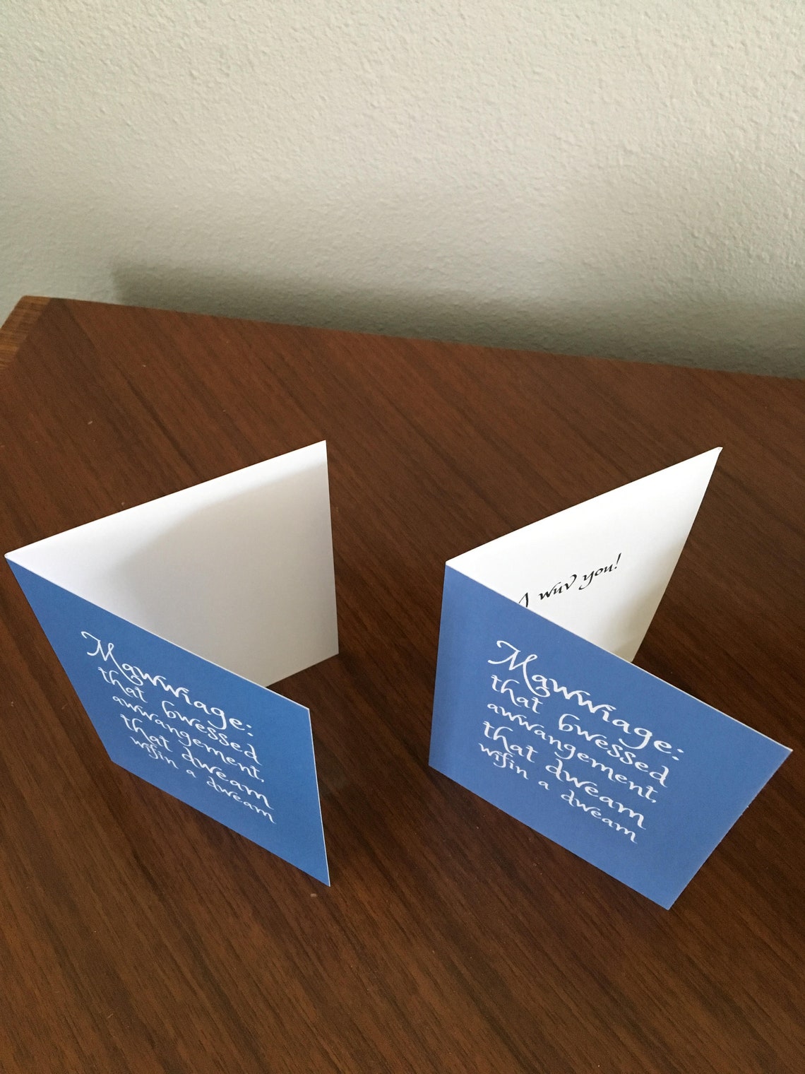 Mawwiage Funny Princess Bride Themed Love Valentine's | Etsy