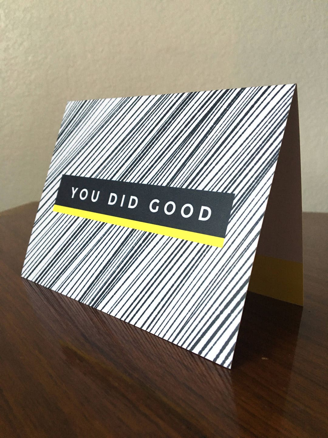 You Did Good, Congratulations Card, Accomplishment, Well Done - Etsy