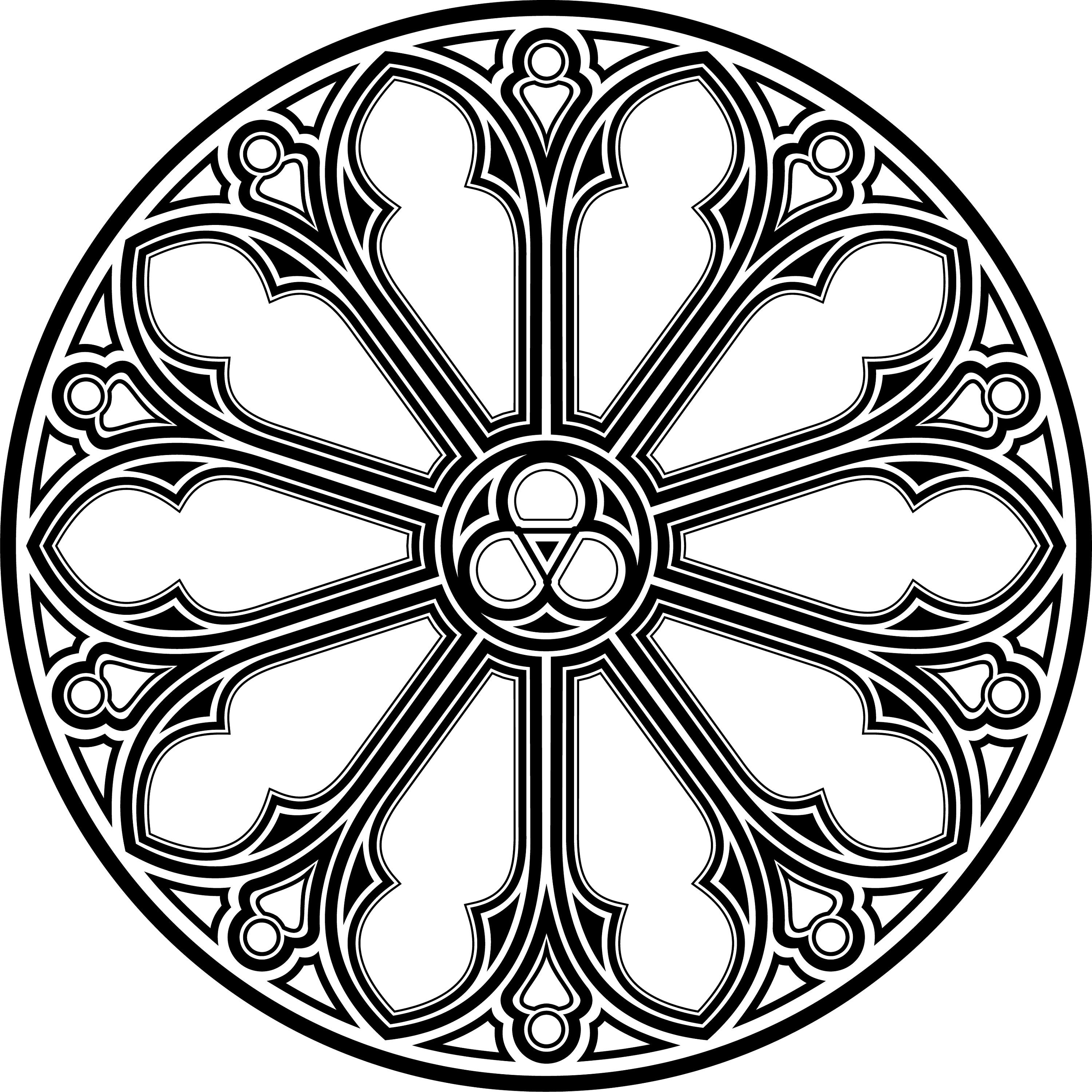 Gothic Window Set Templates. Cathedral Window Files. All Formats! Pdf ...