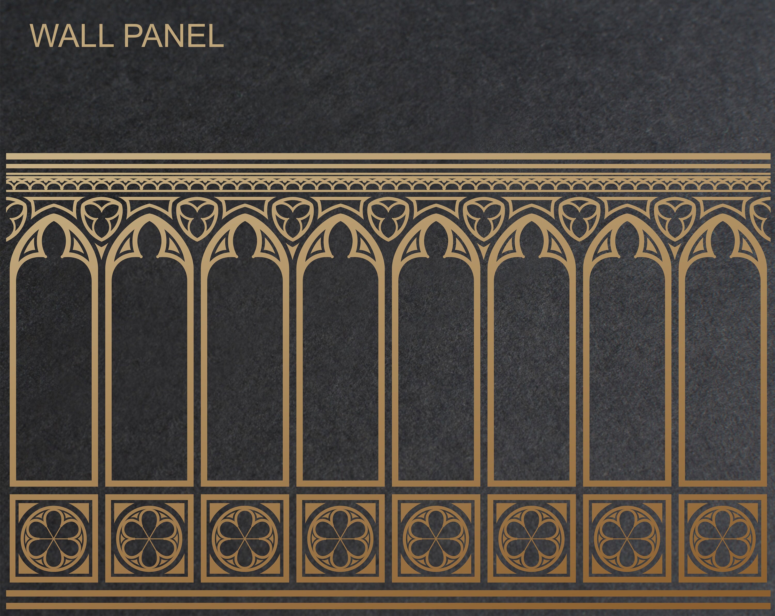 Gothic Window Set Templates. Cathedral Window Files. All Formats! Pdf ...