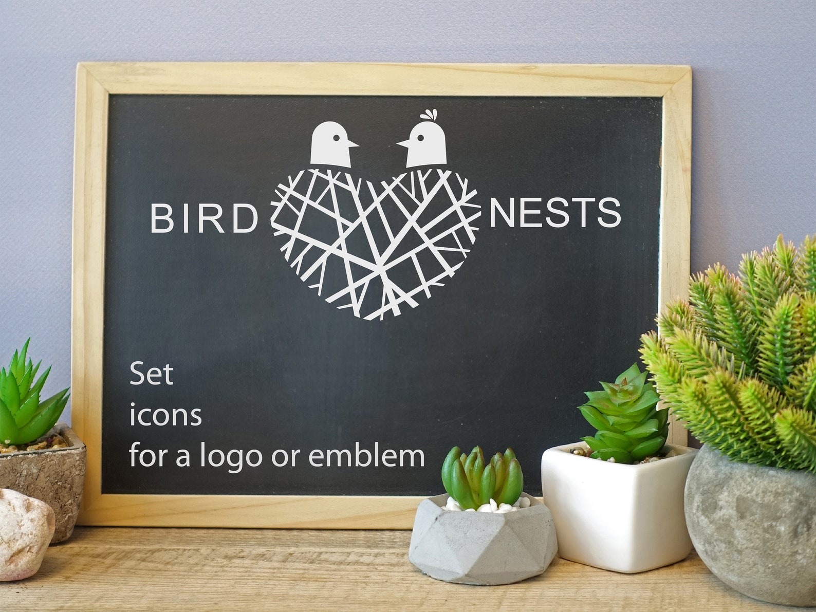 Set Bird Nests Icons , Nests Svg, Bird Nests, Pdf ,vector Silhouettes ...