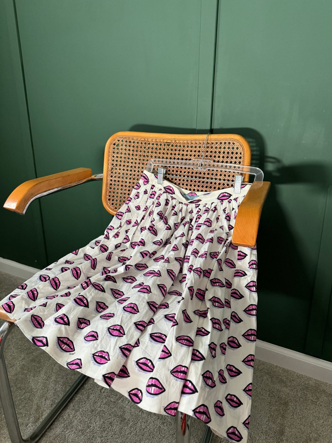 Vintage Prada Pleated Skirt, 90s Style, Y2K, Designer Skirt, Rare Skirt ...