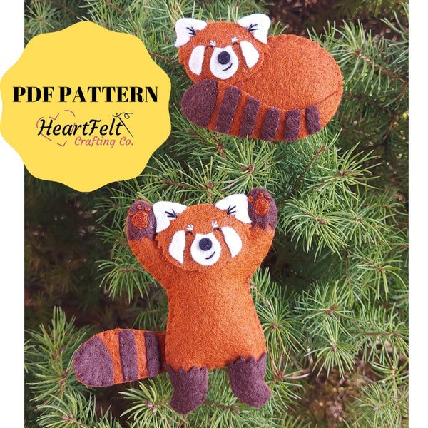 Crochet Red Panda - Etsy