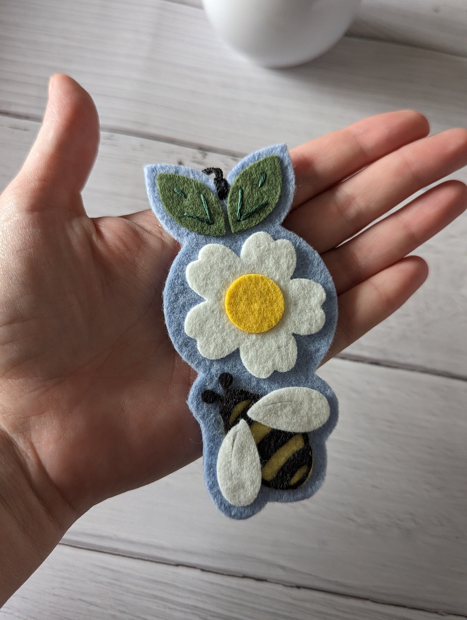 Bee Bookmark for Bible Journaling, Journal, Scrapbook, Planner - Felt ...