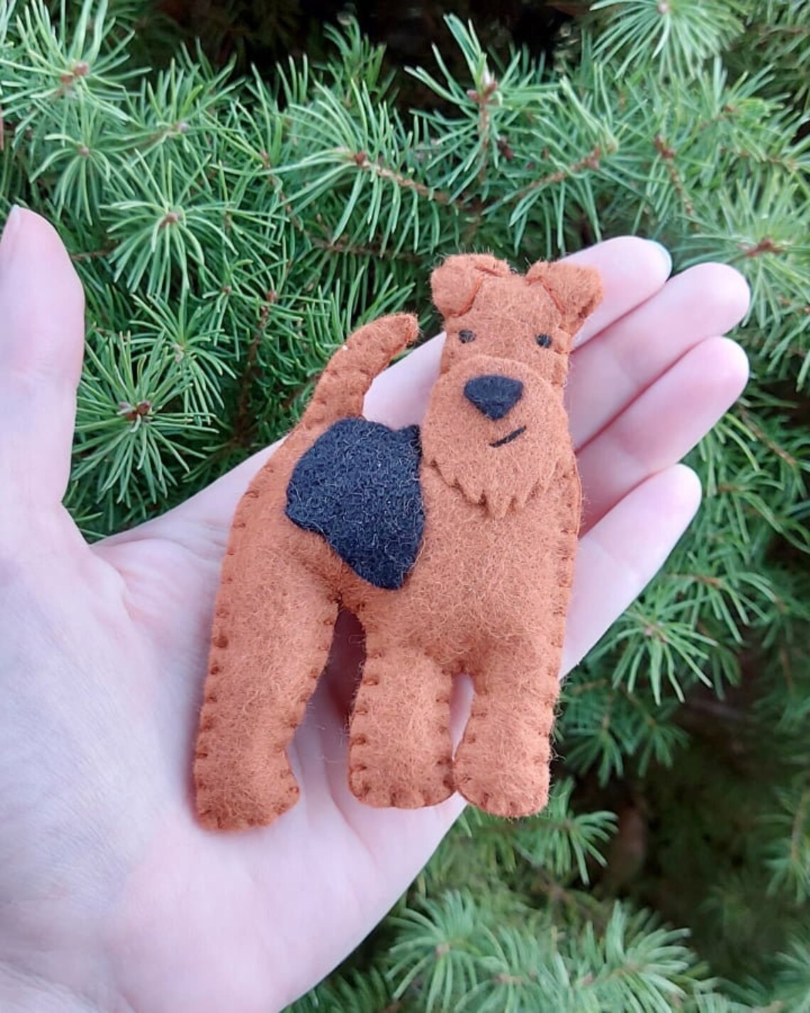 Wire Fox Terrier PDF Pattern Sewing Template Tutorial: Welsh - Etsy