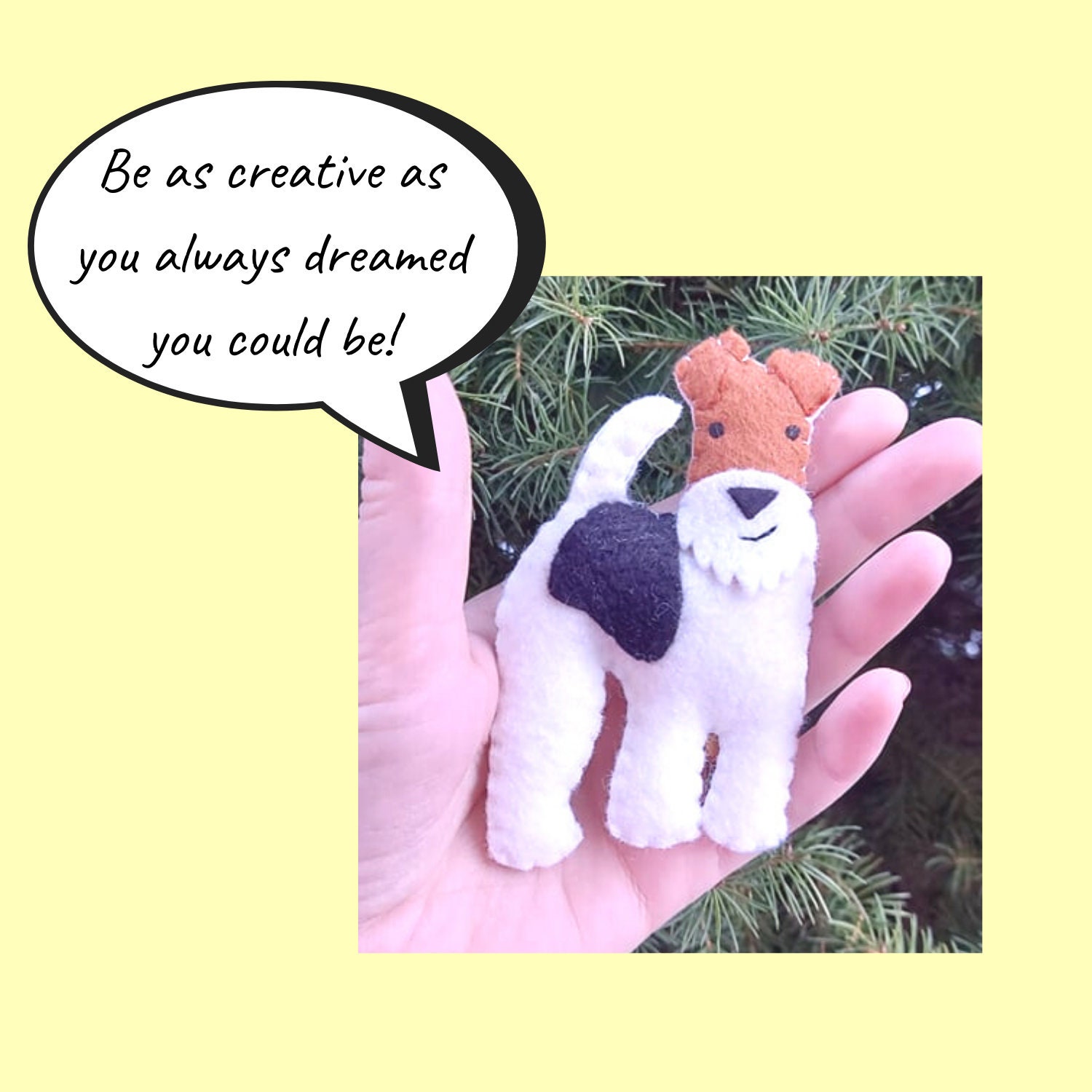 Wire Fox Terrier PDF Pattern, Sewing Template, Tutorial: Welsh Airedale ...