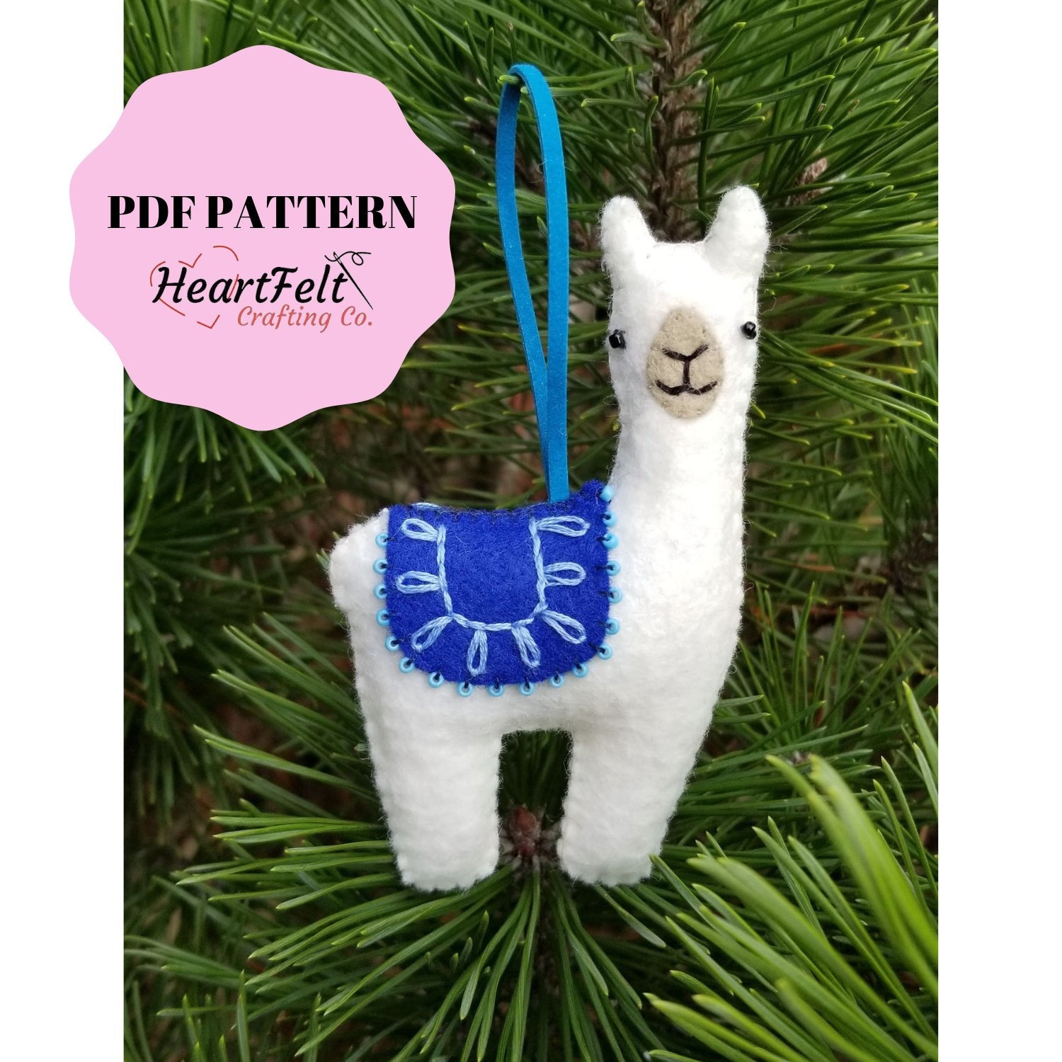 Llama Alpaca PDF Pattern Template Tutorial: Make It Yourself - Etsy