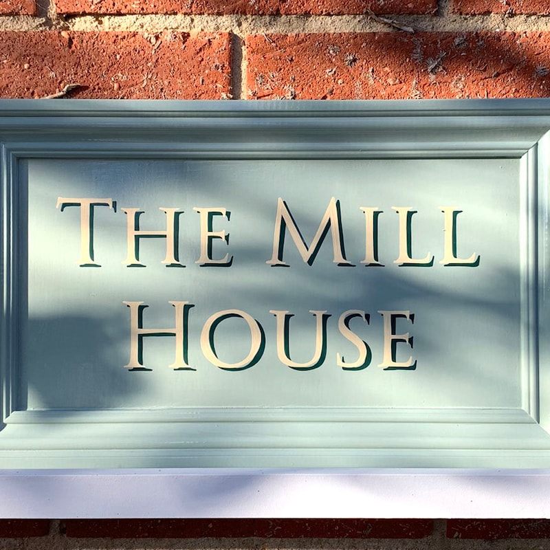 House Name Sign - Etsy