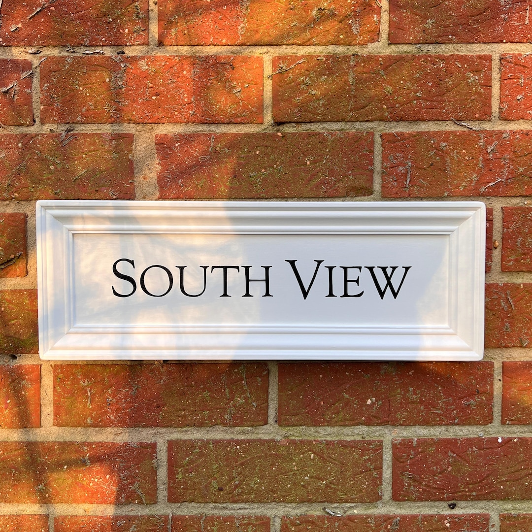 Custom Hand Painted Traditional House Name Sign: Farrow and Ball's ...