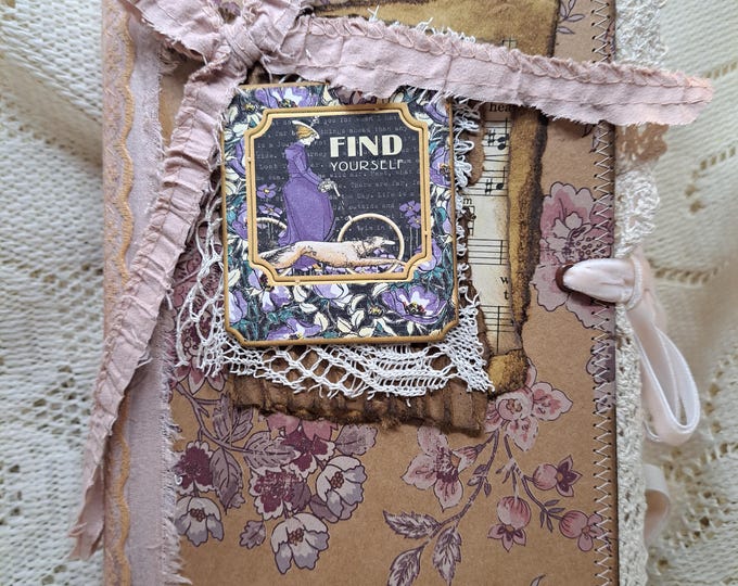 Find Yourself ~ Junk Journal - Etsy